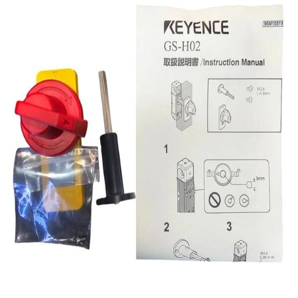 Keyence GS-H02 Safety Interlock Switch, Escape Release - Enicstra